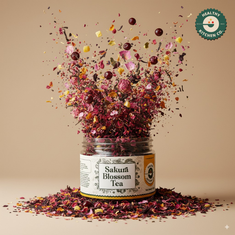 Sakura Blossom Tea | Floral Caffeine-Free Herbal Tea UAE